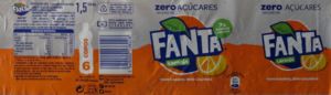 Etiqueta de bebida: Fanta (Coca-Cola European Partners Iberia S.L ...