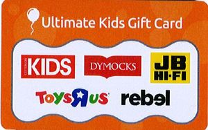 Gift Card: Ultimate Kids Gift Card (Blackhawk Network, Australia ...