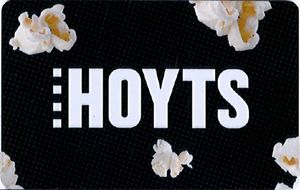 Gift Card: Popcorn on Black Card (Hoyts, Australia(Hoyts) Col:AU-Hoyts ...
