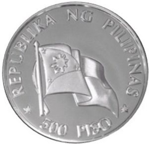 Coin: 500 Piso (Centennial - Andres Bonifacio 1897-1997) (Philippines ...