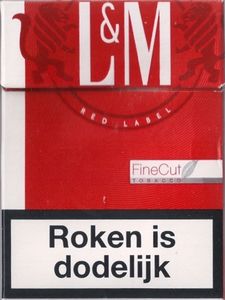Paquete de Cigarrillos: L&M Red Label (Países BajosCol:NL-CT-0051