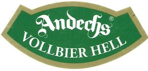 Drink Label: Kloster Andechs Vollbier Hell (Klosterbrauerei Andechs, Germany, Federal ...