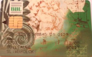 Bank Card: Bbl (BBL (Bank Brussel Lambert), BelgiumCol:BE-GM-0023.02