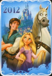 Pocket Calendar: Tangled (Russia(Cartoons) Col:RUS-2012-Cart-009.08