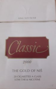Cigarette Pack: Classic 2000 (YugoslaviaCol:YU-CT-0023