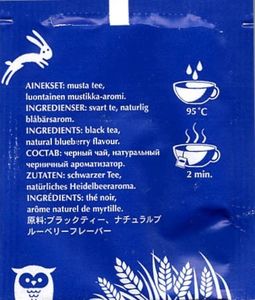 Tea Bag: Suomi Tee, semi-glossy (Nordqvist, Finland) (Flavoured Black ...