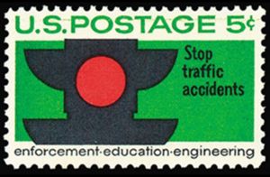 Stamp: Traffic Safety (United States of AmericaMi:US 888,Sn:US 1272,Yt ...