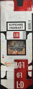 Cigarette Pack: LD Red (RussiaCol:RU-CT-0024