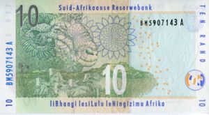 Banknote: 10 Rand (South Africa(2005-2010 Issue) Wor:P-128b