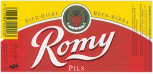 Drink Label: Romy Pils (Brouwerij Roman, BelgiumCol:BE-BEER-014506