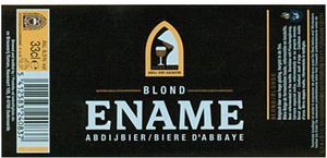 Drink Label: Ename Blond (Brouwerij Roman, BelgiumCol:BE-BEER-014524