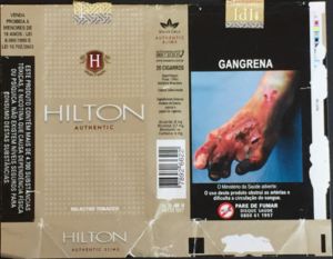 Cigarette Pack: Hilton Authentic (BrazilCol:BR-CT-0025