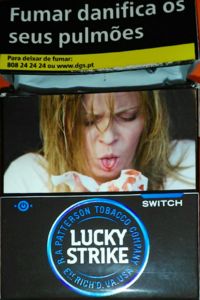 Cigarette Pack: Lucky Strike Switch (PortugalCol:PT-CT-0038