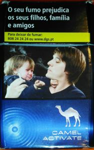 Paquete de Cigarrillos: Camel Activate (PortugalCol:PT-CT-0054