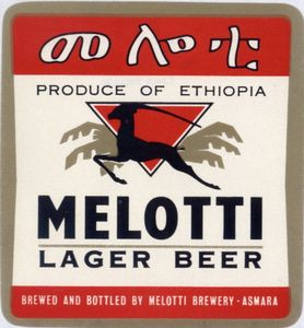 Drink Label: Melotti, Lager Beer (Melotti Brewery, EthiopiaCol:ET-BEER ...