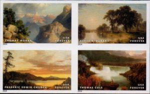 Stamp: Hudson River School (United States of America(American Treasures ...