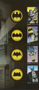Stamp: Batman (United States of America) (Batman 75th Anniversary) Mi ...