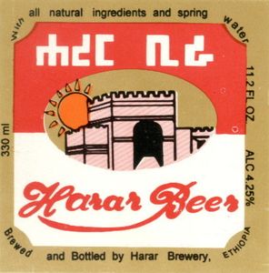 Drink Label: Harar (Harar Brewery, EthiopiaCol:ET-BEER-000021