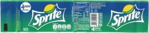Drink Label: Sprite (PT. Coca-Cola Bottling Indonesia, IndonesiaCol:ID ...