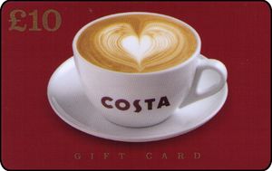 Gift Card: Coffee Cup (Costa Coffee Club, United Kingdom of Great ...