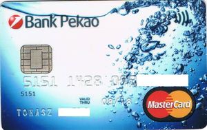 Bank Card: Mastercard (Bank Polska Kasa Opieki SA/Bank Pekao SA ...