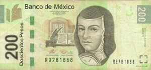 Banknote: 200 Pesos (Mexico(2004-2022 Issue) Wor:P-125f.1