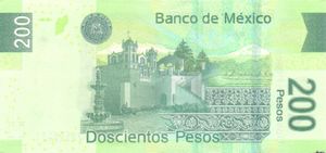 Banknote: 200 Pesos (Mexico(2004-2022 Issue) Wor:P-125m.1