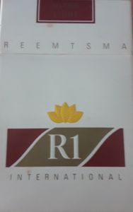Cigarette Pack: R1 Ultra Light (Germany, Federal RepublicCol:DE-CT-0015