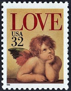 Stamp: Love (United States of America) (Love - 1995 Series) Mi:US 2560A ...