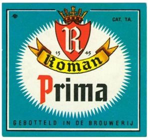 Drink Label: Prima Roman (Brouwerij Roman, BelgiumCol:BE-BEER-014621