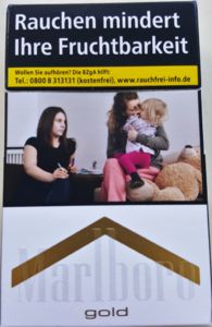 Cigarette Pack: Marlboro Gold (Germany, Federal Republic(Marlboro Gold ...