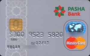 Tarjeta de Banco: Pasha Bank, Mastercard (Pasha Bank, AzerbaiyánCol:AZ ...