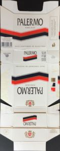 Cigarette Pack: Palermo (ParaguayCol:PY-CT-0009