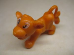 Meal Toy: Young lion (Kinder Surprise, Europe(The Jungle Kingdom) Col ...