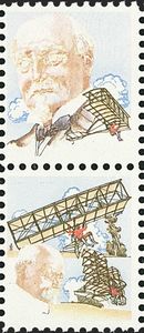 Stamp: Octave Chanute (United States of America(Octave Chanute Issue ...