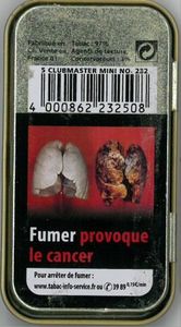 Cigarette Pack: Clubmaster (France) Col:FR-CG-0002