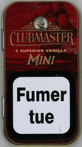 Cigarette Pack: Clubmaster (France) Col:FR-CG-0004