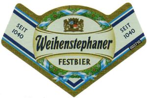 Drink Label: Weihenstephaner Festbier (Bayerische Staatsbrauerei ...
