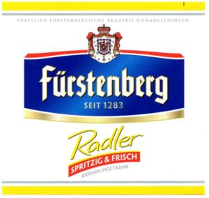 Etiqueta de Bebida: Furstenberg Radler Spritzig & Frisch (Fürstlich Fürstenbergische Brauerei ...