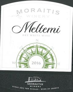 Drink Label: Meltemi (Moraitis E. Th. S.A., GreeceCol:GR-WINE-000398
