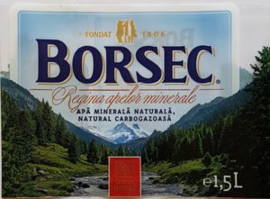 Drink Label: Borsec (Romaqua Group S.A. Borsec, RomaniaCol:RO-WATER-000077