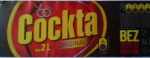 Drink Label: Cockta Original (Palanacki Kiseljak A.D. - Smederevska ...