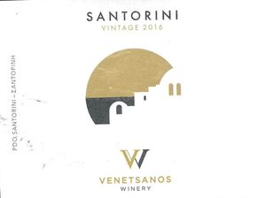 Drink Label: Santorini (Venetsanos Winery, GreeceCol:GR-WINE-000434
