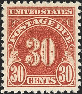 Stamp: Postage Due (United States of America(Postage Due) Mi:US P50A,Sn ...