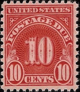 Stamp: Postage Due (United States of America(Postage Due) Sn:US J84,Sg ...