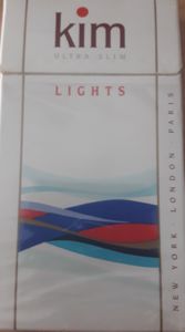 Cigarette Pack: Kim Lights (Germany, Federal RepublicCol:DE-CT-0025