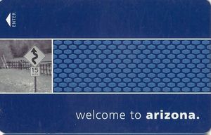 Hotel Card: Hampton Inn - Welcome to Arizona - Road Sign (Hampton Inn ...