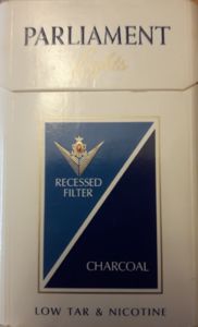 Cigarette Pack: Parliament Lights (United States of America) Col:US-CT-0082