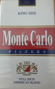 Cigarette Pack: Monte Carlo Filters (Germany, Federal RepublicCol:DE-CT ...