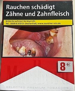 Cigarette Pack: Marlboro Original (Germany, Federal Republic(Marlboro ...